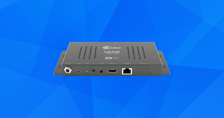 CE Labs CE420 Press Relase | Digital Signage Today