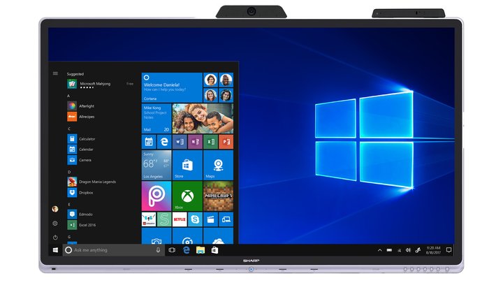 Sharp announces Windows collaboration display with Skype | Digital ...