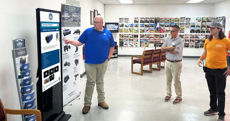 Red Dot, Blue Diamond partner in retail digital signage | Automation ...