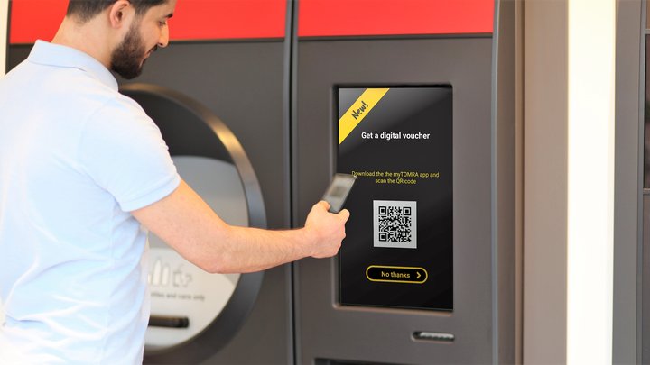 Tomra announces returns app for beverage recycling vending machine ...