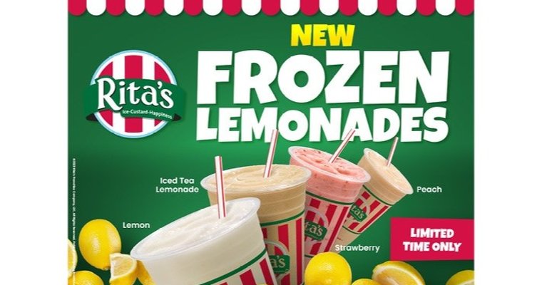 Rita's Italian Ice & Frozen Custard releases frozen lemonade line | QSR Web