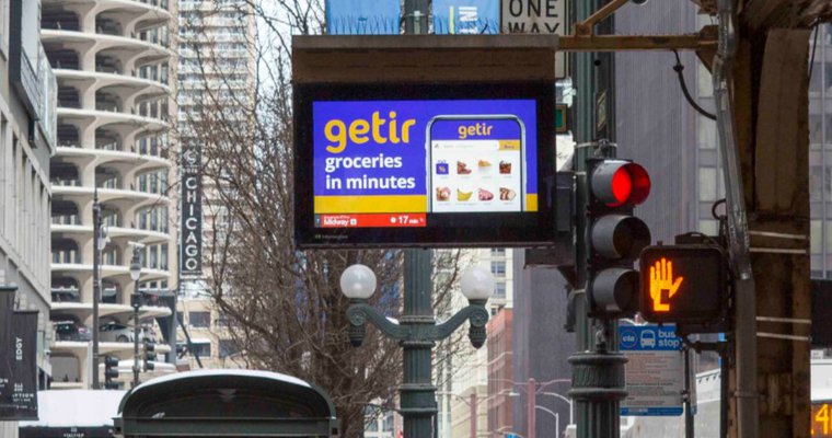 Getir grocery delivery using OOH to make splash in U.S. market ...
