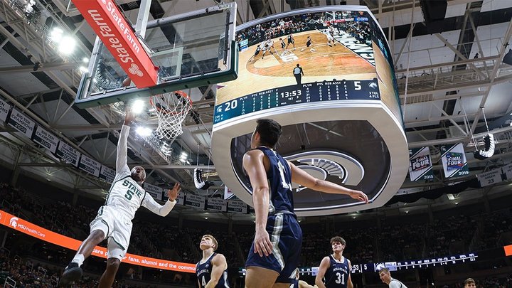 Michigan State teams up with SNA Displays to renovate digital signage ...