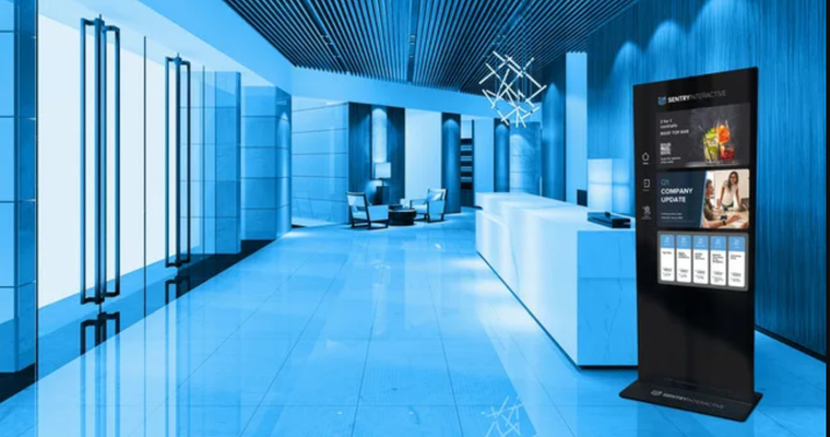 Sentry Interactive intros digital check-in kiosk | Kiosk Marketplace