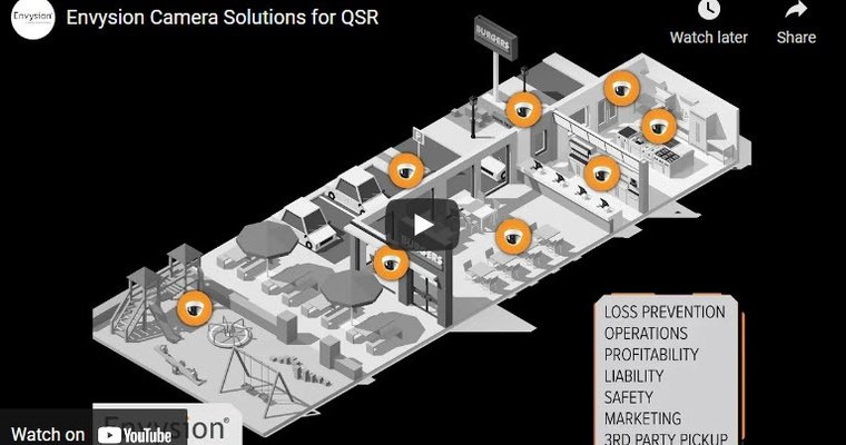 Envysion Camera Solutions for QSRFast Casual