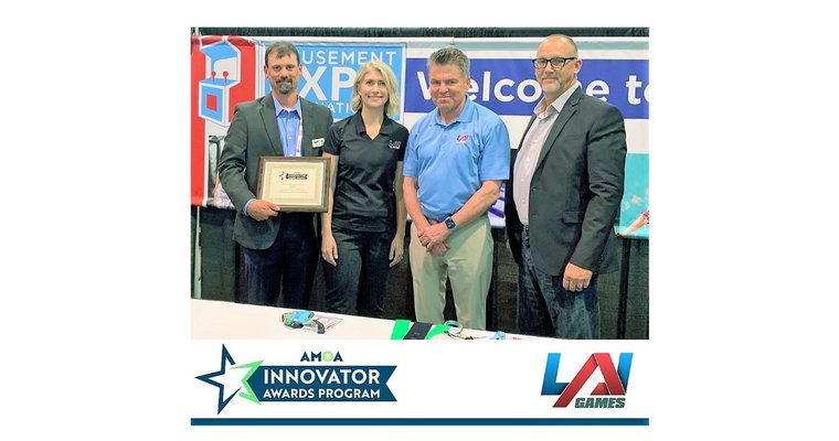 LAI Games win 7th AMOA innovator award | Vending Times